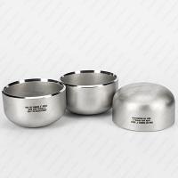 China ASME B16.9 AISI 304/304L/316/316L Seamless Stainless Steel Butt Weld End Cap Sanitary Use ASME B16.9 for sale