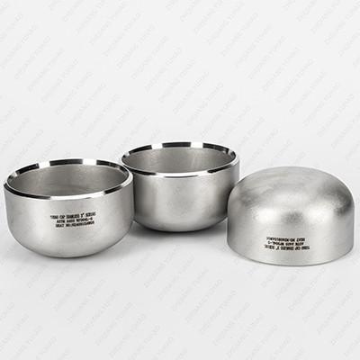 China ASME B16.9 AISI 304/304L/316/316L Seamless Stainless Steel Butt Weld End Cap Sanitary Use ASME B16.9 for sale