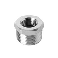 China SS201 SS304 SS316 Screwed Pipe Fittings Stainless Steel Hexagon Bushing DIN2999 for sale