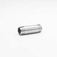 China 1/8in To 32in Stainless Steel Screwed Pipe Fittings Precision Stainless Steel Barrel Nipple for sale