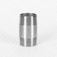 China 304 304l 316 316 321 347h 310s Stainless Steel Pipe Nipple Barrel Nipple Thread Nipple Pipe Fittings for sale