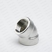 China 304 316 Stainless Steel Forged Pipe Fittings High Pressure Threaded NPT for sale
