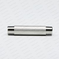China NPT 316 Stainless Steel Forged Pipe Fittings JIS High Pressure Barrel Nipples for sale