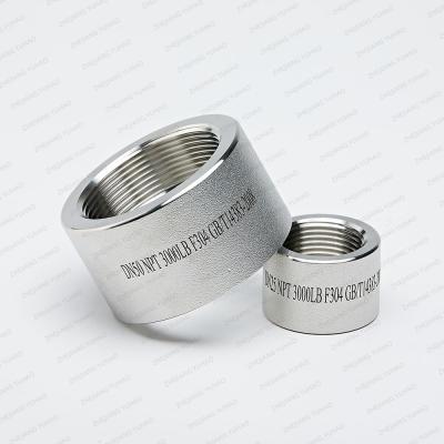 China Shipbuilding 304L Stainless Steel Pipe Fitting Coupling And Scoket Factory Outlet for sale