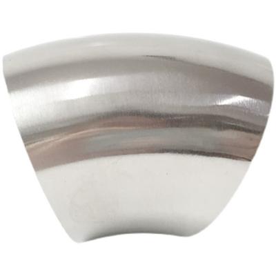 China 1/4in Stainless Steel Sanitary Fittings Food Grade 45 Degree Steel Elbow Polished for sale