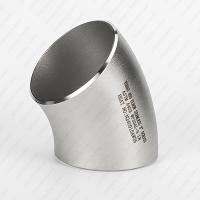 China 316 Stainless Steel 45° Elbow with Superior Corrosion Resistance for sale