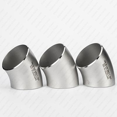 China PrecisionFlow 45°: Engineered Stainless Steel 45-Degree Elbow for Superior Flow Dynamics for sale