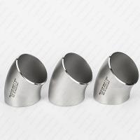 China ExtremeTemp 45°: High-Temperature Stainless Steel Elbow for Thermal Cycling Applications for sale