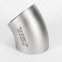 China High-Pressure 45-Degree Stainless Steel Elbow: Robust Performance for Critical Applications for sale