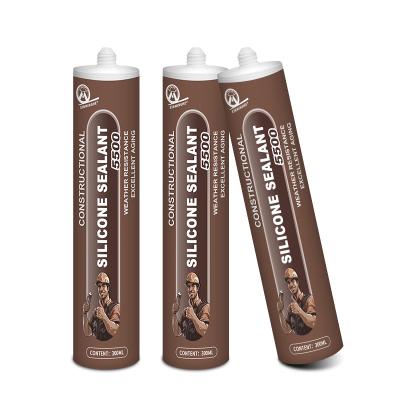 China MH5500 Neutral Weather Resistance Silicone Sealant - 0.8 MPa Tensile Strength, 87% Elastic Recovery for Windows & Structural Applications for sale