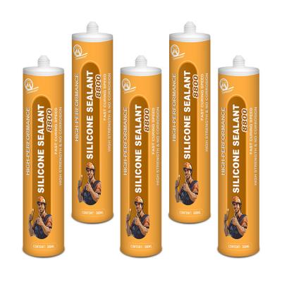 China MH8800 Fire Resistant Silicone Sealant 590ml Sausage with 0.9 MPa Tensile Strength and 87% Elastic Recovery for sale