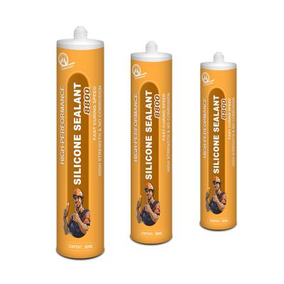 China MH8800 Aluminum Roof Sealant 300ML Neutral Mould-proof Silicone Adhesive with 0.9 MPa Tensile Strength and 12 Month Shelf Life for sale
