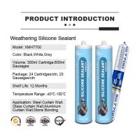 China MH7700 High Clear Transparent Neutral Silicone Sealant for Curtain Wall 12 Months Shelf Life for sale