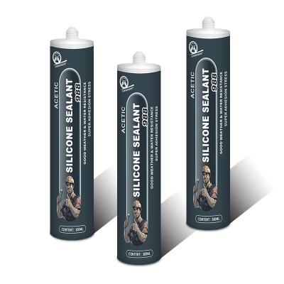 China MH988 Acetic GP Sealant 300ml with 18-22 Hour Cure Time and -40 to 280℃ Temperature Range for Waterproof Applications for sale