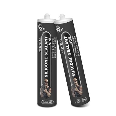 China MH995 Silicone Sealant Glass Weatherproof Adhesive 590ml Sausage Volume Structural Adhesive for Aluminum Window for sale