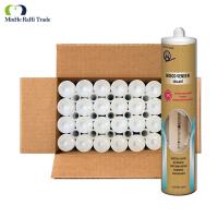 China MH Anigre Veneer Sealant Timber Laminate Slat Wood Board Modified MS Silicone Adhesive 300ml 590ml for sale