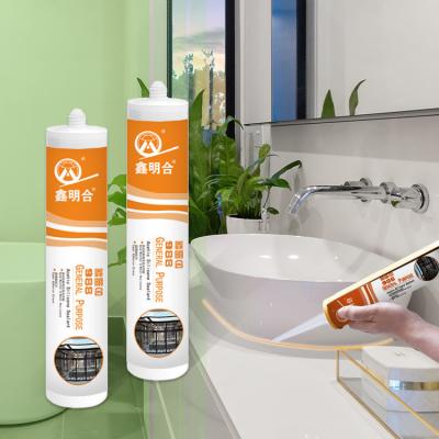 China MH988 Acetic RTV GP Glass Silicone Sealant for Glass Bonding and Filling Windows 280C for sale
