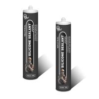 China Single Component White Silicone Sealant for Fast Curing and Weatherproof Sealing on Concrete Construction for sale