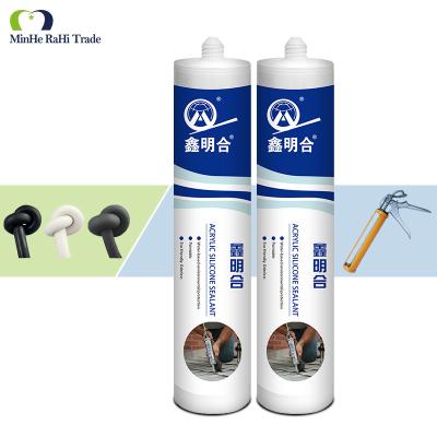 China Water Based Silicone Acrylic Latex Sealant for Duct Gap Filling 300ml for sale