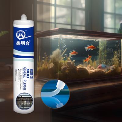 China MH988 Acid Sealant 280ml 300ml Waterproof Underwater Neutral Adhesive for Fish Tanks for sale