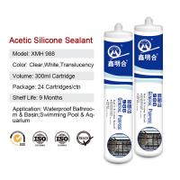 China MH988 Acid Sealant 280ml 300ml Waterproof Underwater Neutral Adhesive for Fish Tanks for sale