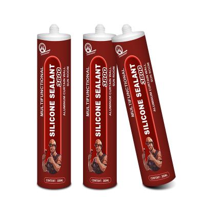 China MH3800 Neutral RTV Structural Silicone Sealant 1.45 g/cm³ Waterproof Adhesive for Large Plate Glass for sale