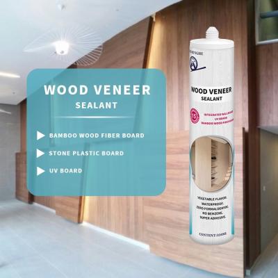 China Modified MS Polymer Wood Veneer Sealant 310ml Waterproof Adhesion for Flooring Slat Wall Panels for sale