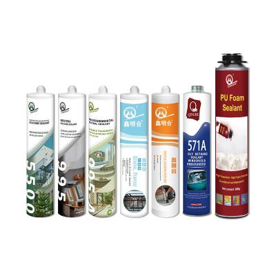 China OEM Fix All High Tack Solvent-Free Crystal White Polyurethane Sealant 310ml for sale