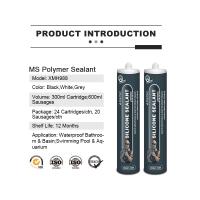 China MH988 Acetic GP Sealant 300ml with 10-15 Min Skin Time and -40 to 280℃ Temperature Range for Glass and Window Construction for sale