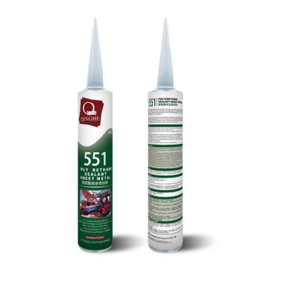 China MH551 PU Sealant Mixture - High Viscosity Primer-less Automotive Adhesive with 600% Elongation and -40°C to 90°C Temperature Range for sale