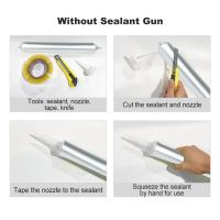 China MH8800 Silicone Sealant 590ml 600ml Sausage All Purpose Glue for Aluminum Composite Panel for sale