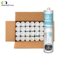 China GP Acetic Aquarium Glass Sealant - Transparent Waterproof Silicone Adhesive with 1.0MPa Tensile Strength and -40 to 280℃ Temperature Range for sale