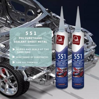 China MH551 PU Sealant Primer-less Waterproof Caulk One Component Polyurethane Adhesive 600% Elongation for sale