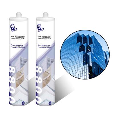 China Structural Silicone Sealant Fast Cure Single Component Neutral Adhesive for Curtain Wall Exterior Building 1.45 g/cm3 for sale