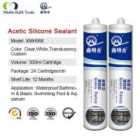 China GP Acetic Silicone Sealant 300ML Cartridge for Granite Windows Aquarium -40℃ to 280℃ Temperature Range for sale