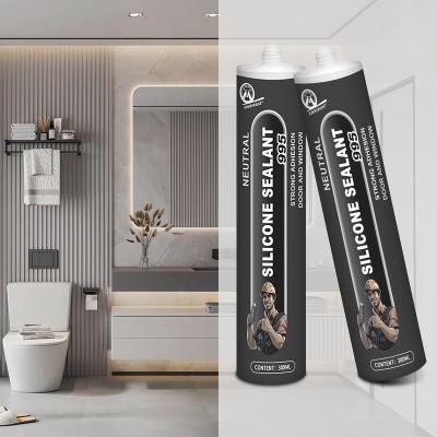 China MH995 High Temperature Black RTV Silicone Sealant with 0.7 MPa Tensile Strength and 293s Extrudability for Anti-Mold Applications for sale