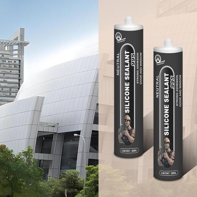 China MH995 Silicone Sealant 0.7MPa Tensile Strength Waterproof Mildew Resistant for Colored Tile Backer Board for sale