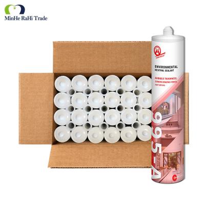 China 12 Month Shelf Life MS Sealant for Wood Floor Fast Curing Anti-Fungus RTV Modified Silicone Adhesive for sale