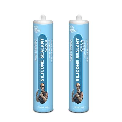China MH7700 High Strength Neutral Curing Silicone Sealant with 0.9 MPa Tensile Strength and 1.47 g/cm³ Density for Weather-Resistant Applications for sale