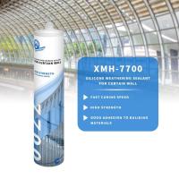 China MH7700 Neutral Silicone Sealant Weather Proofing No Smell White Black Construction Marine Adhesive Bulk 1.45 g/cm³ for sale