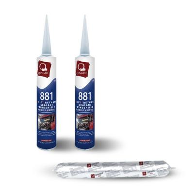 China MH881 PU Sealant 310ml Black Fast Curing Auto Glass Windshield Seam Sealer OEM for sale