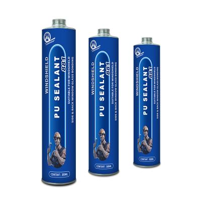 China MH881 High Temperature Black PU Sealant 6.5MPa Tensile Strength 450% Elongation Auto Glass Adhesive for sale