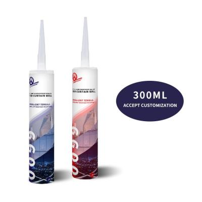 China MH6600 Neutral Silicone Sealant 300ml Cartridge High Bonding Strength for Glass Stone Curtain Wall for sale