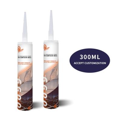 China MH6600 Neutral Sealant 10oz Cartridge White Colorless Silicone Caulk for Windows Doors for sale