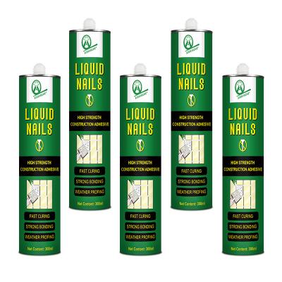 China MH Liquid Nails Heavy Duty Construction Adhesive - 350 Shear Strength, -29℃ to 60℃ Temperature Range, Fast Curing Multi-Purpose Glue for sale