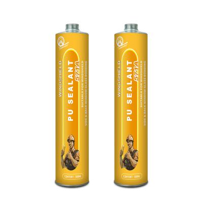China Polyurethane Adhesive Sealant 571A for Automotive Windscreen 400% Elongation Black for sale