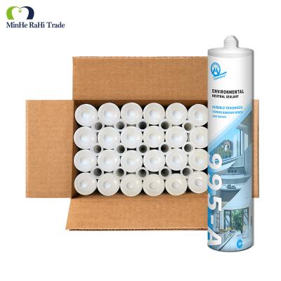 China Black MS Polymer Sealant 590ML Weatherproof Strong Adhesion for Building Construction Industry for sale