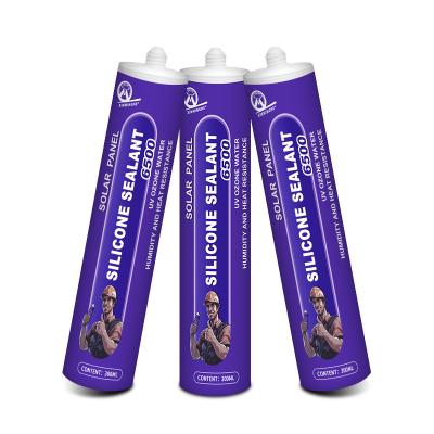 China MH6500 Mildew Proof Weather Heat Resistance Photovoltaic Module Potting Silicone Sealant for Solar Panels for sale