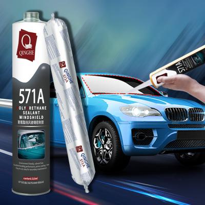 China MH571A Polyurethane Windshield Sealant for Automotive Glass Black White 400% Elongation for sale