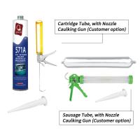 China MH571A Polyurethane Windshield Sealant for Automotive Glass Black White 400% Elongation for sale
